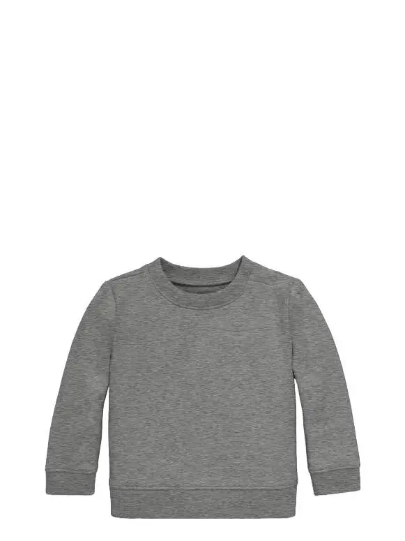 PRIMARY Baby Sweatshirt - Heather Storm Gray