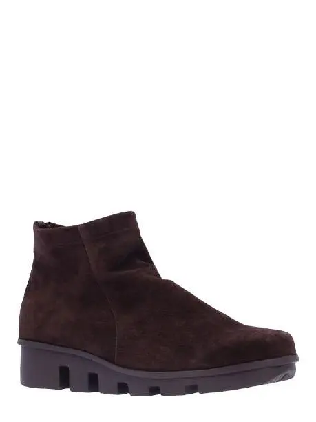 L'AMOUR DES PIEDS Hadirat Platform Wedge Bootie - Chocolate