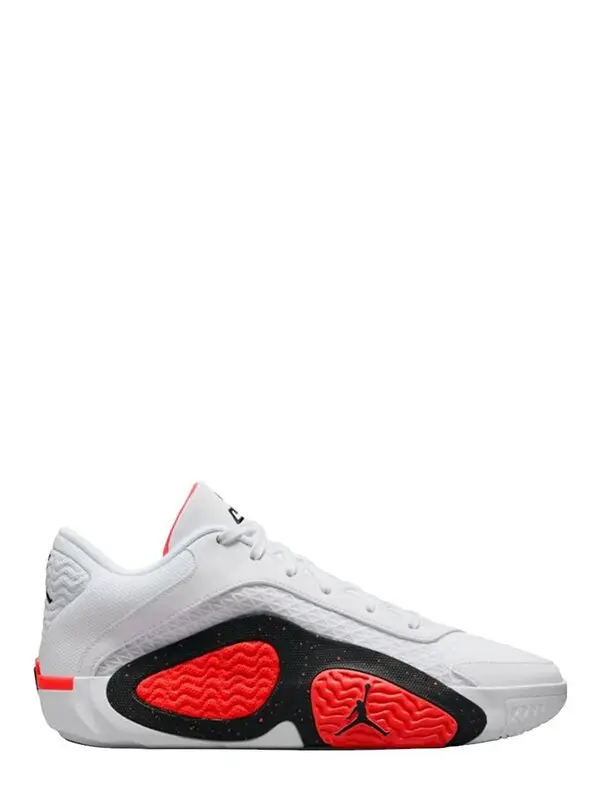 JORDAN Tatum 2 Red Cement Sneakers - White/bright Crimson/black