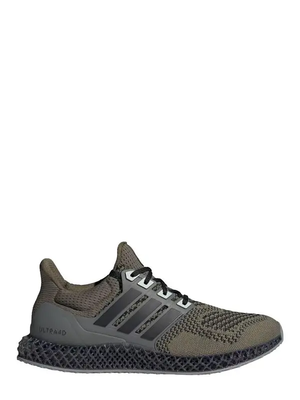 Adidas Ultra 4d Sneakers - Olive Strata/core Black/wonder Silver