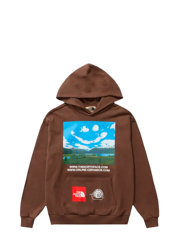 The North Face X Online Ceramics Hoodie - Brown