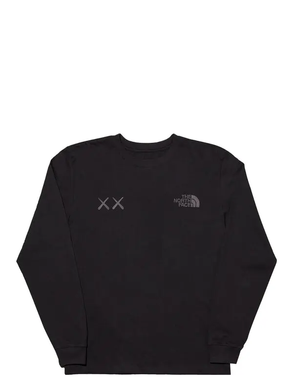 The North Face X Kaws Long-sleeve Tee 'tnf - Black