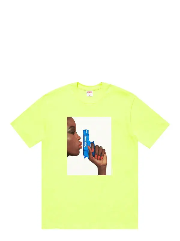 Supreme Water Pistol Tee 'bright - Yellow