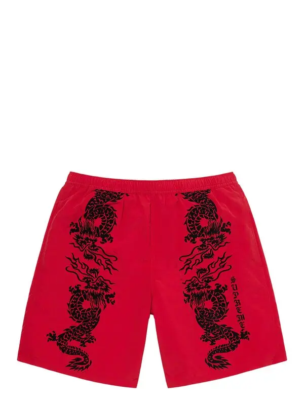 Supreme Dragon Water Short - Red