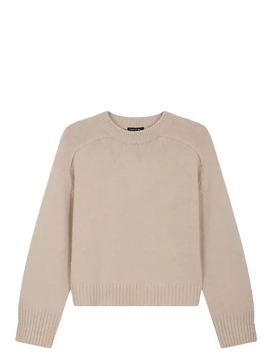 Soeur Relaxed-fit Merino-wool Jumper - Cream