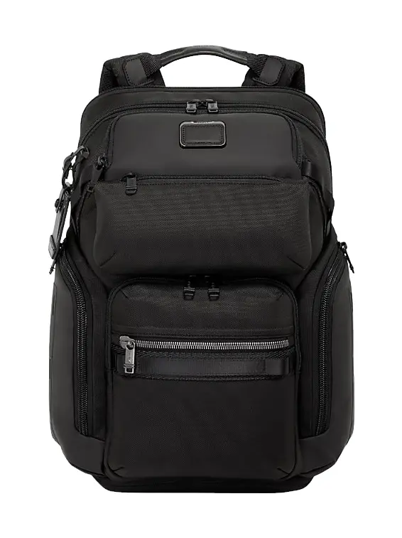 Tumi Nomadic Zip-pocket Nylon Backpack - Black