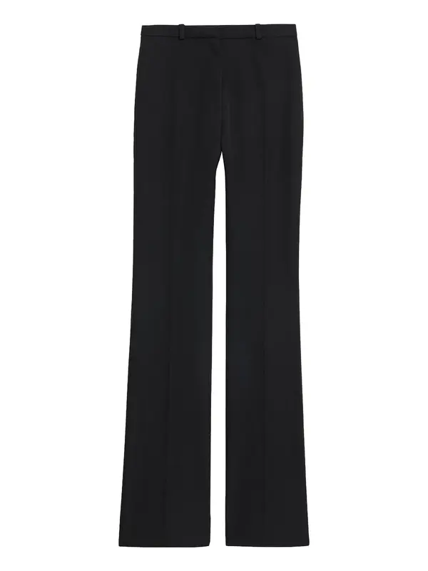 Rabanne Woven Straight-leg Pants - Black