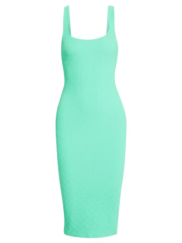 Alexander Wang Jacquard-knit Dress - Mint