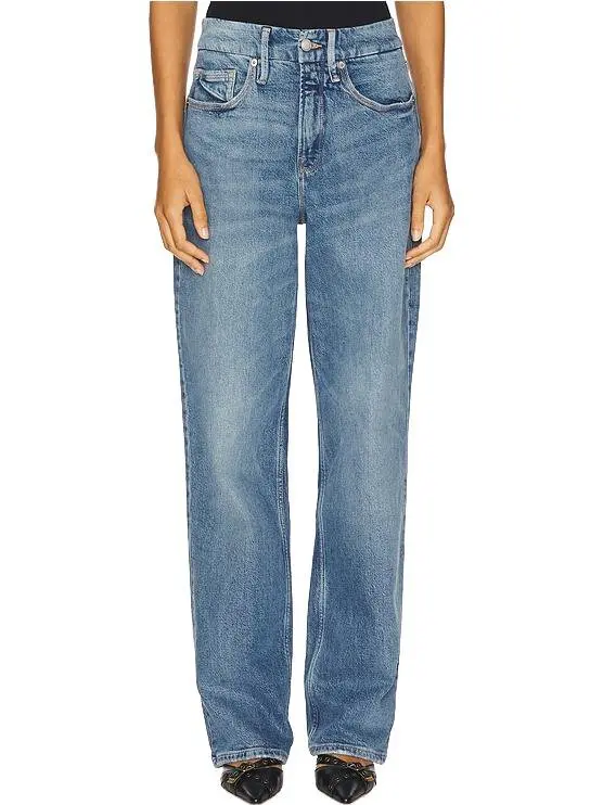 Good American Good 90s Straight Leg Jeans - Indigo575