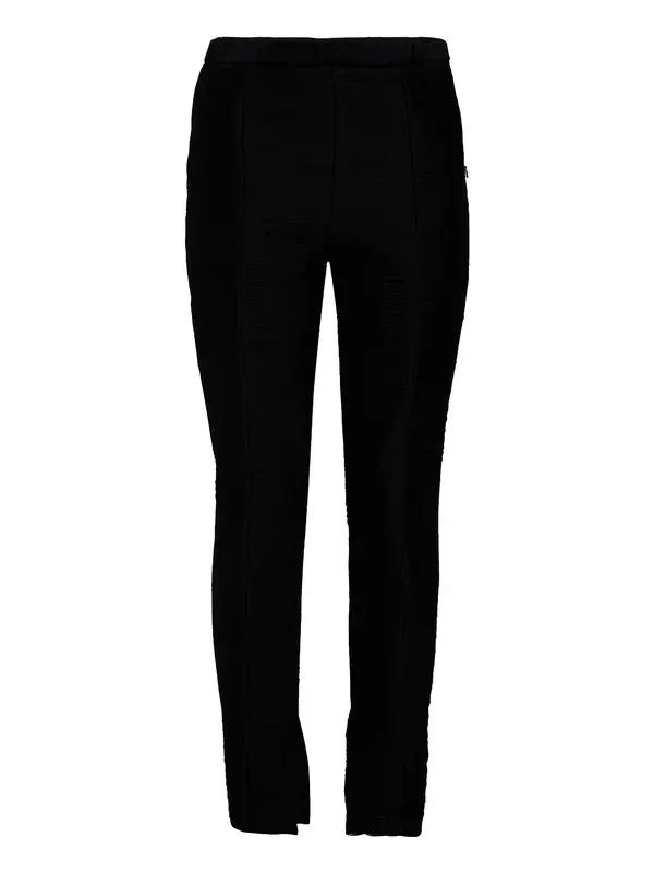 Alexander Wang Fringed Mesh Leggings - Black