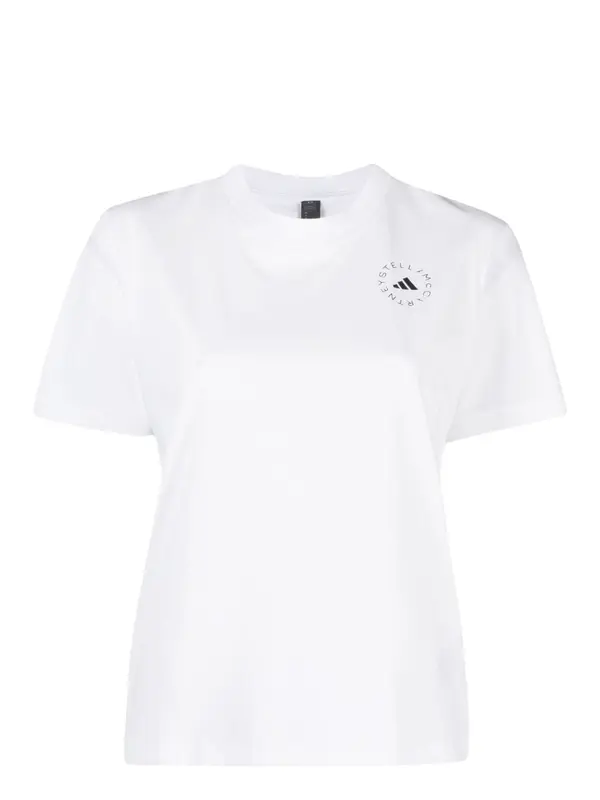 Adidas By Stella McCartney Logo T-shirt - White