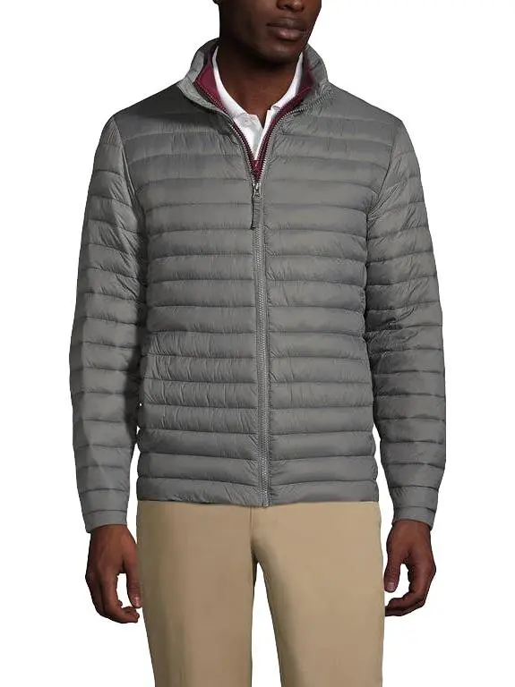 LANDS' END Thermoplume Jacket - Arctic Gray