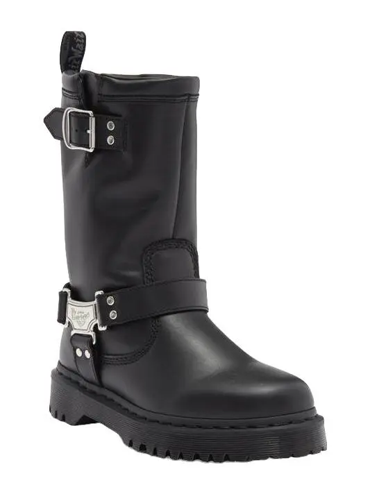Dr. Martens Anistone Harness Boots - Black