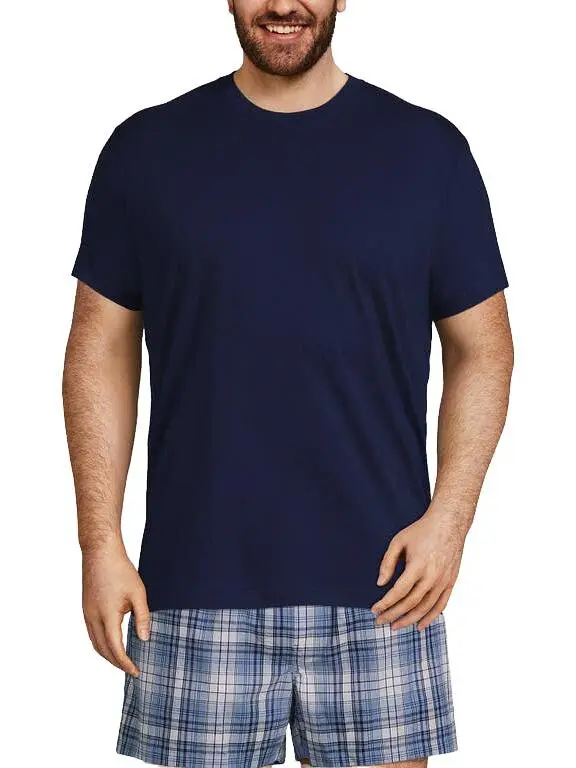 LANDS' END Crewneck Undershirt 3 Pack - Multi 3 Pack