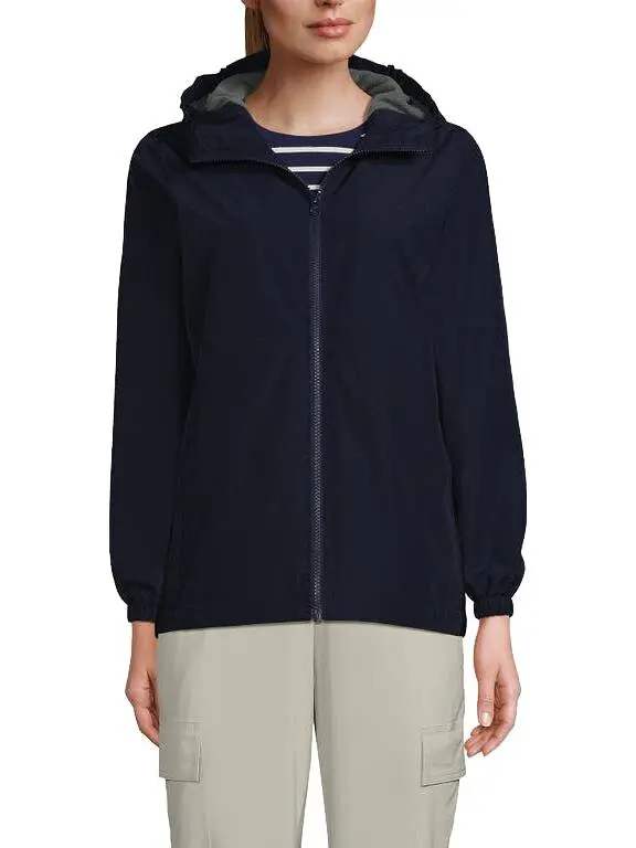 LANDS' END Rain Jacket - Classic Navy