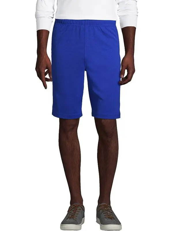 LANDS' END School Uniform Mesh Gym Shorts - Cobalt