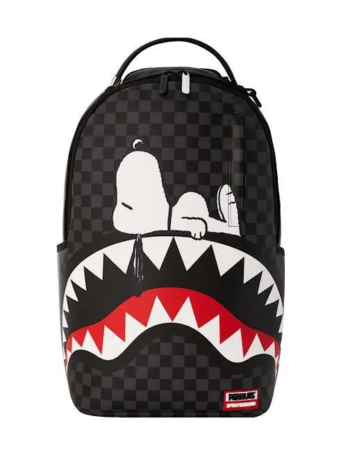 SPRAYGROUND X Peanuts Snoopy Chilling Dlxv Backpack - Black/grey