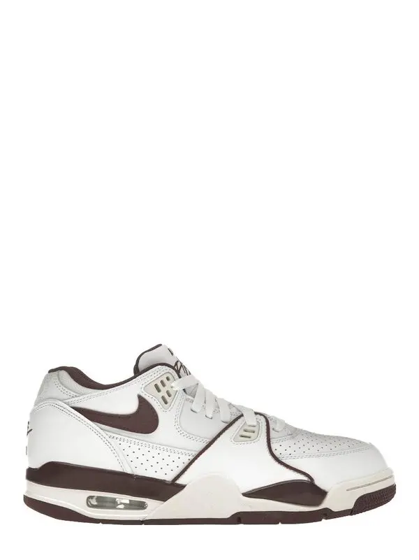 Nike Air Flight '89 Low - White/burgundy Crush/phantom