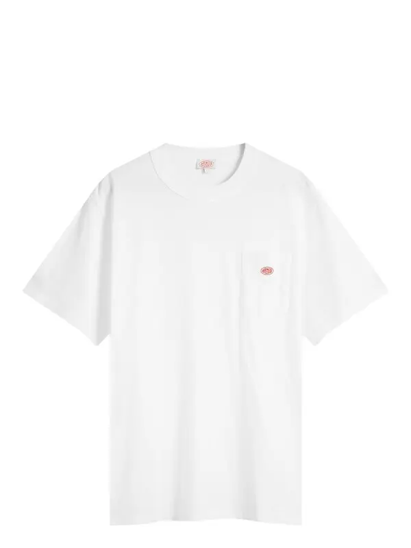 Armor Lux Logo Pocket T-shirt - White