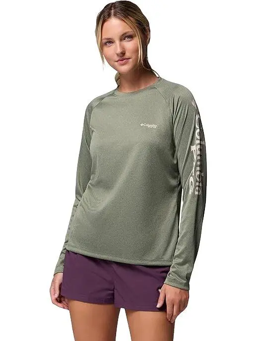 Columbia Tidal Tee Ii Long Sleeve Shirt - Green