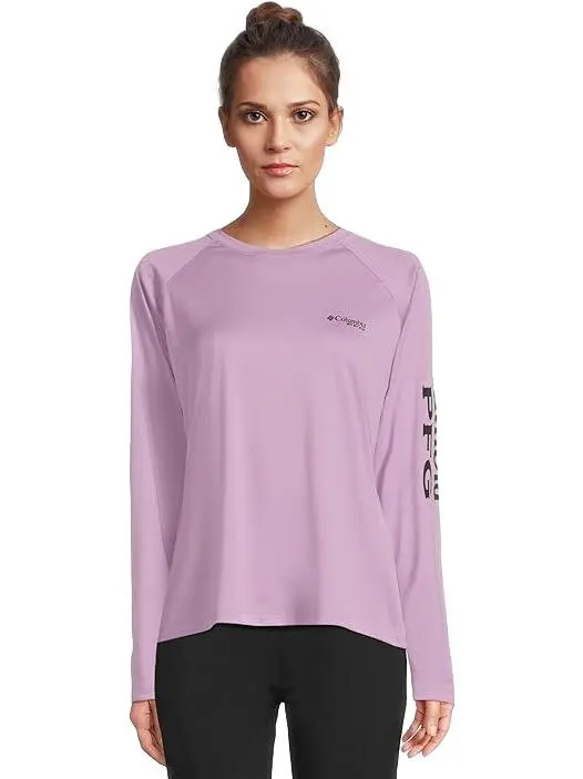 Columbia Tidal Tee Ii Long Sleeve Shirt - Purple
