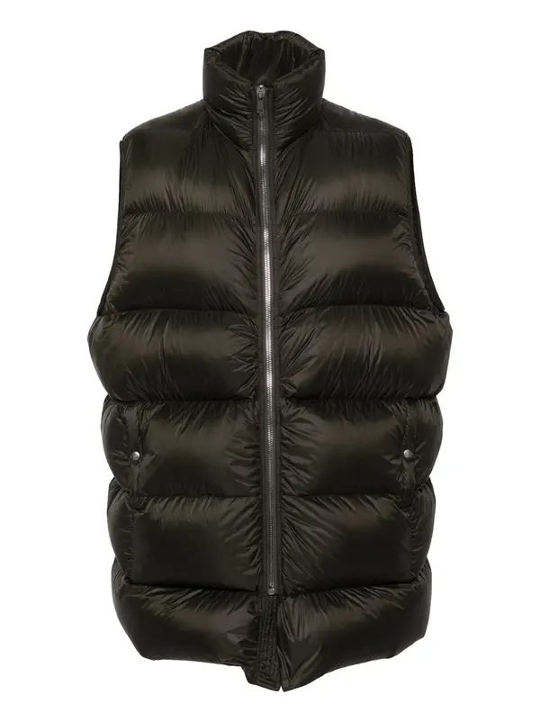 Rick Owens Flight Gilet - Green