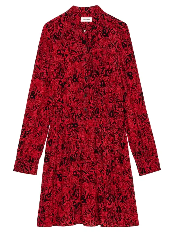 Zadig&Voltaire Refla Mini Dress - Red