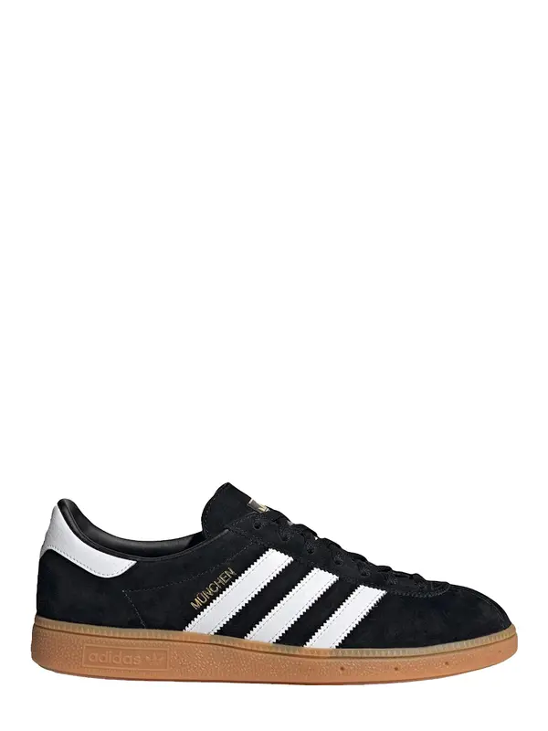 Adidas Munchen Sneakers - Core Black/footwear White/gold Metallic