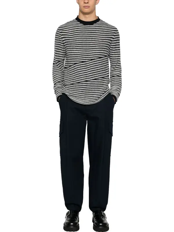 Giorgio Armani Tapered Trousers - Blue