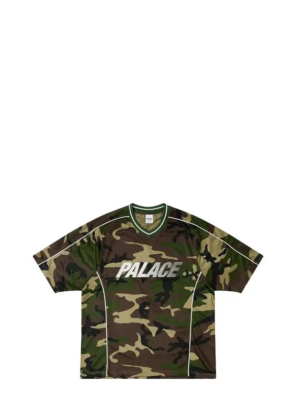 PALACE Mesh Jersey - Woodland Camo