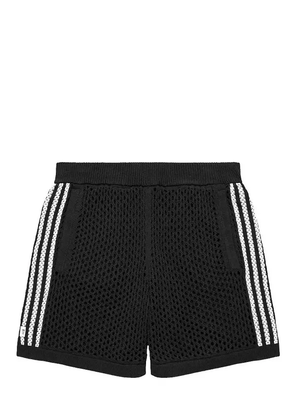 Adidas Crochet Shorts - Charcoal