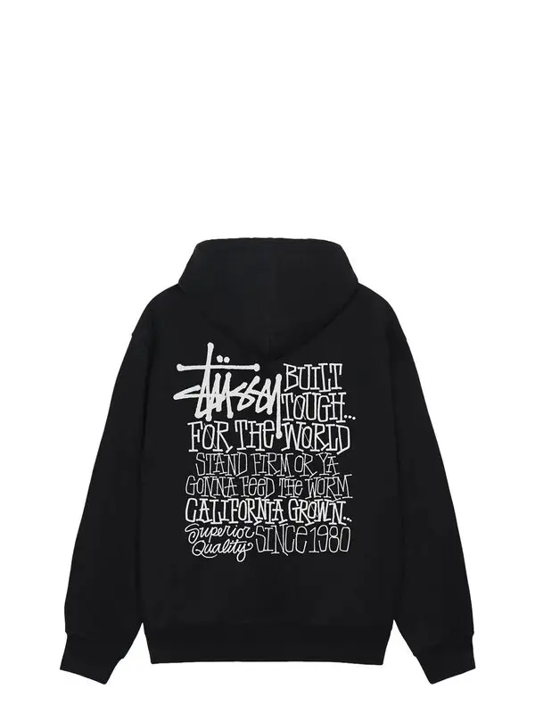 StÜssy California Grown Hoodie - Black