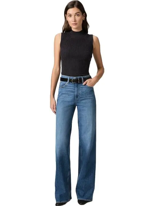 Paige Sasha Wide Leg Jean - Denim