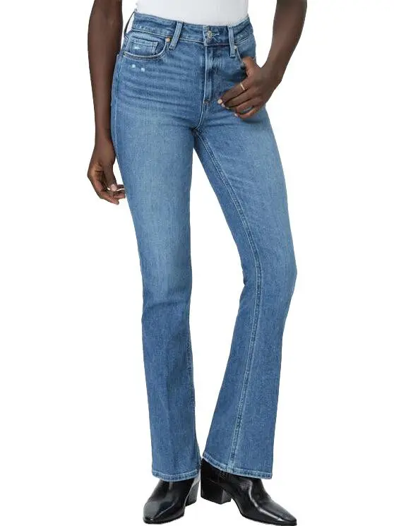 Paige Laurel Canyon High Waist Flare Jeans - Rockshodit