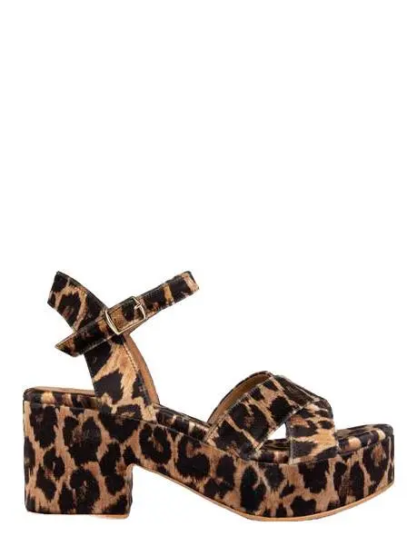 Penelope Chilvers Azalea Platform Sandals - Brown