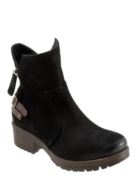 BUENO Fallon Bootie - Black Nubuck