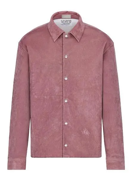 Dior X Cactus Jack Oversized Overshirt - Dark Pink