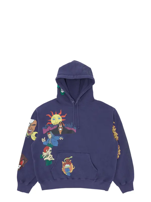 Supreme Sunrise Hooded Sweatshirt - Blue