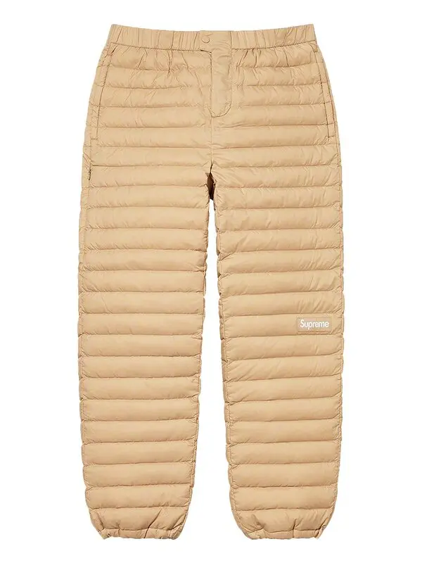 Supreme Micro Down Pant - Tan