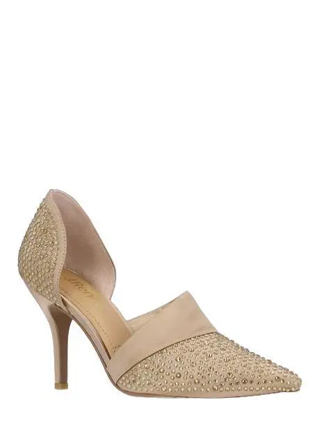 J. Reneé Kaleena D'orsay Pointed Toe Pump - Beige