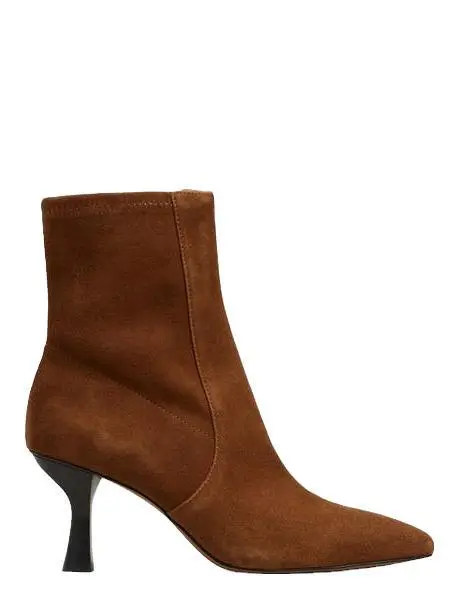 Madewell The Justine Ankle Boots - Dark Coffee