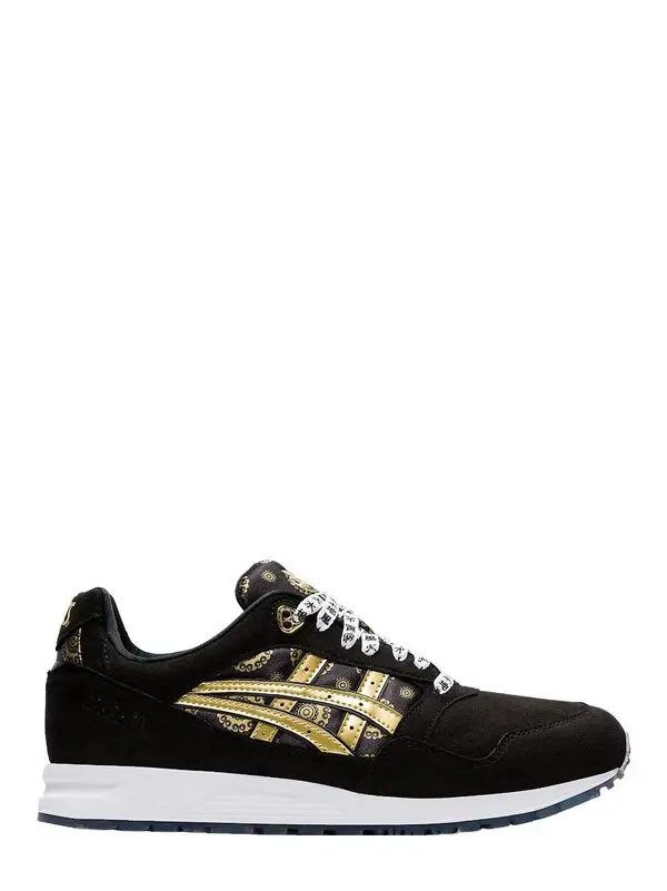 Asics Gelsagain Athletic Sneakers - Black/gold Fusion