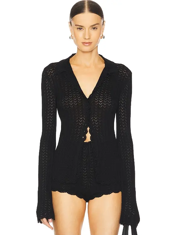 Lpa Hana Cardigan - Black