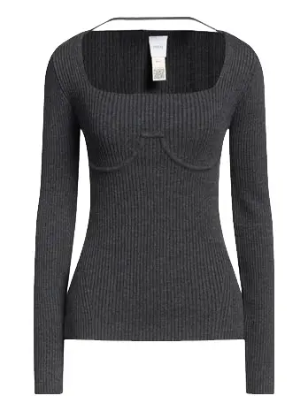 Patou Knitted Mélange Sweater - Grey