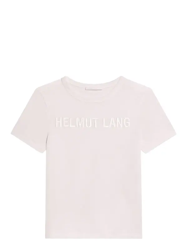 Helmut Lang Logo-embroidered T-shirt - White
