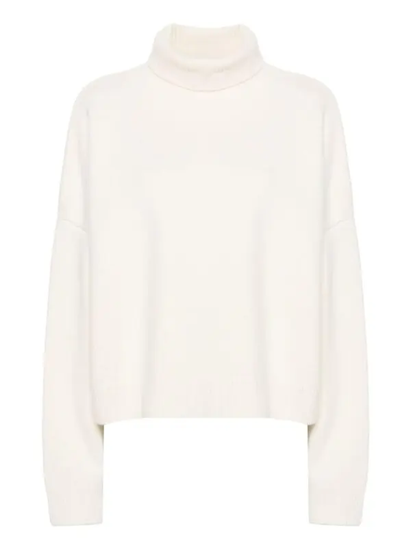 THE ROW Ezio High-neck Jumper - Neutrals