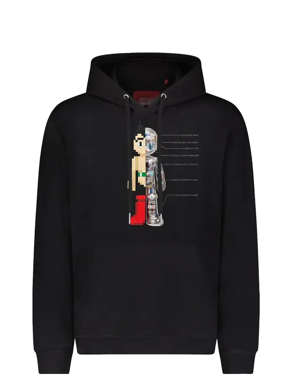 MOSTLY HEARD RARELY SEEN Astro Interior Hoodie - Black