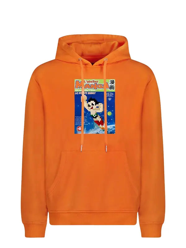 MOSTLY HEARD RARELY SEEN Astro Manga Hoodie - Orange