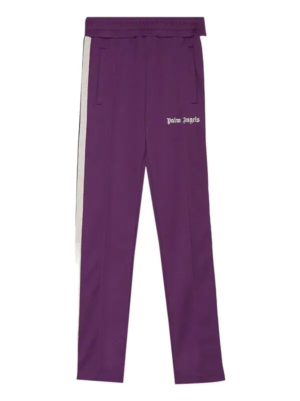 Palm Angels Classic Track Pants 'burgundy/off White - Red
