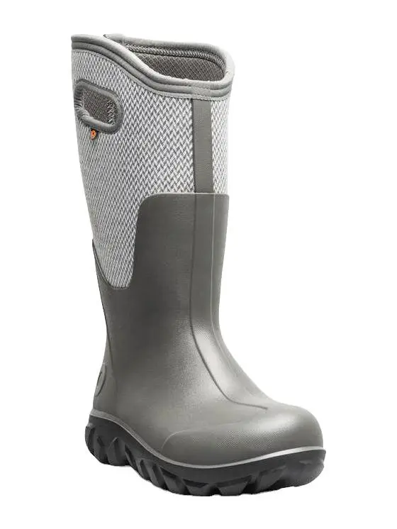 Bogs Classic Seamless Tall Waterproof Boot - Gray Multi